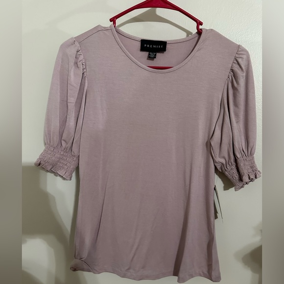 Premise | Tops | Nwt Blush Colored Top Xs Short Sleeve Blush Color ...